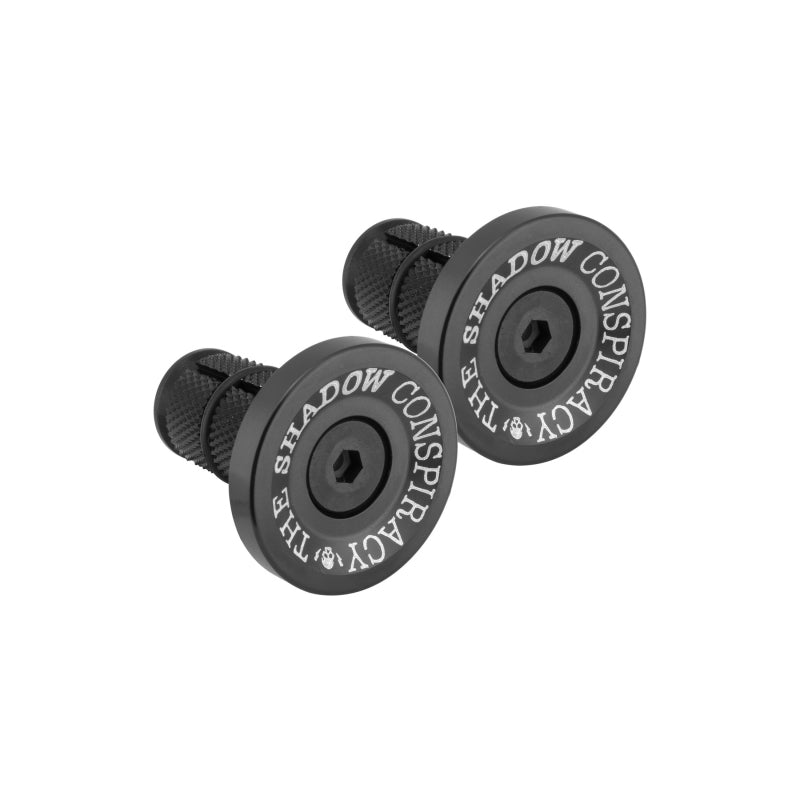 The shadow conspiracy Deadbolt End Plugs Black Expander Plug – Stash Cycles