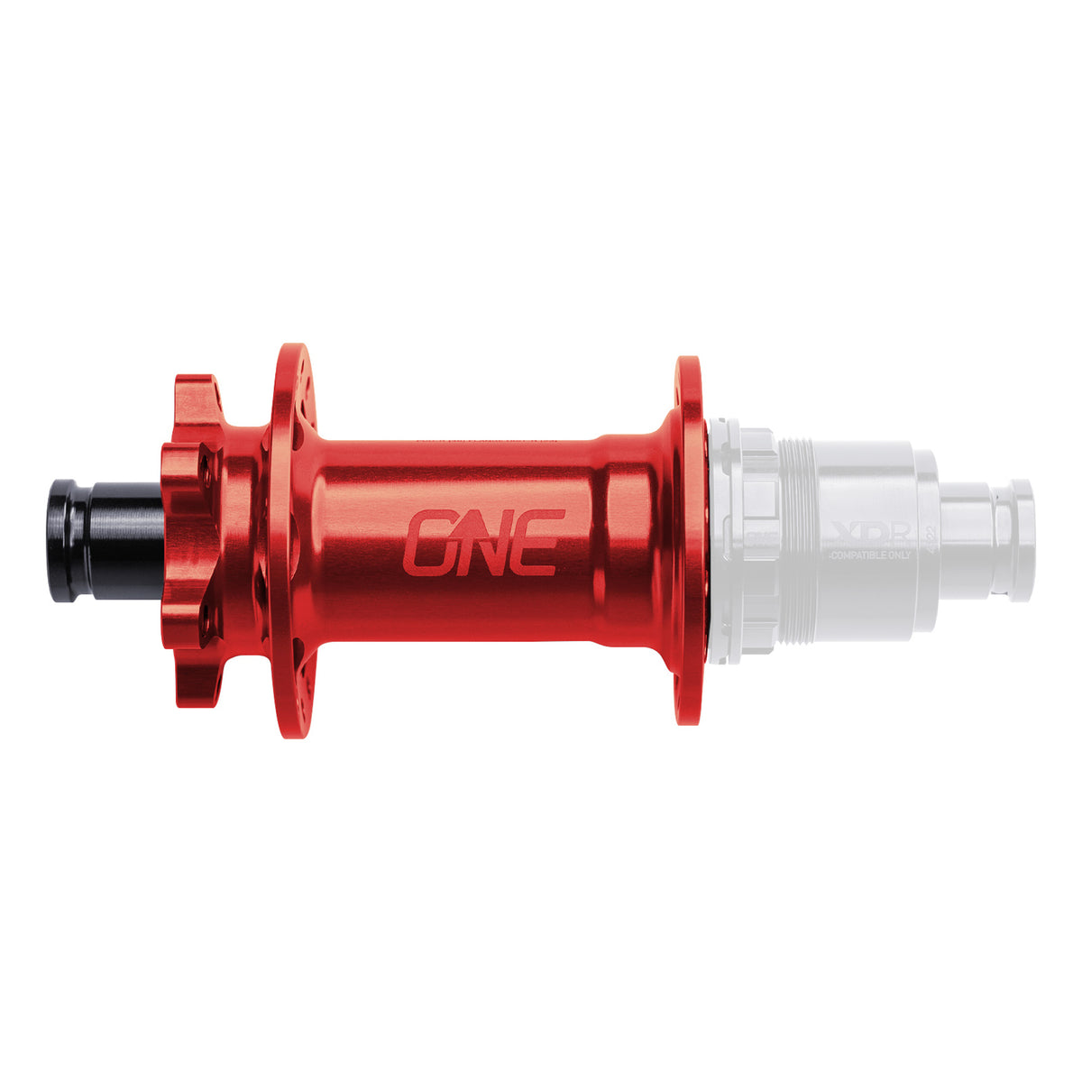OneUp Components 6B-Disc Rear Hub 12x148mm No FH 32h Red – Stash Cycles
