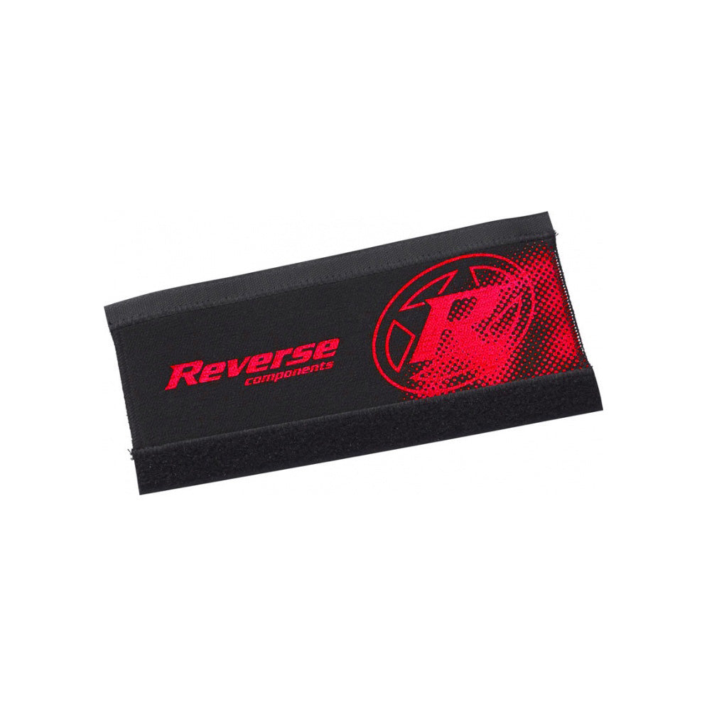 Reverse Chainstay Cover Black/Red – Stash Cycles