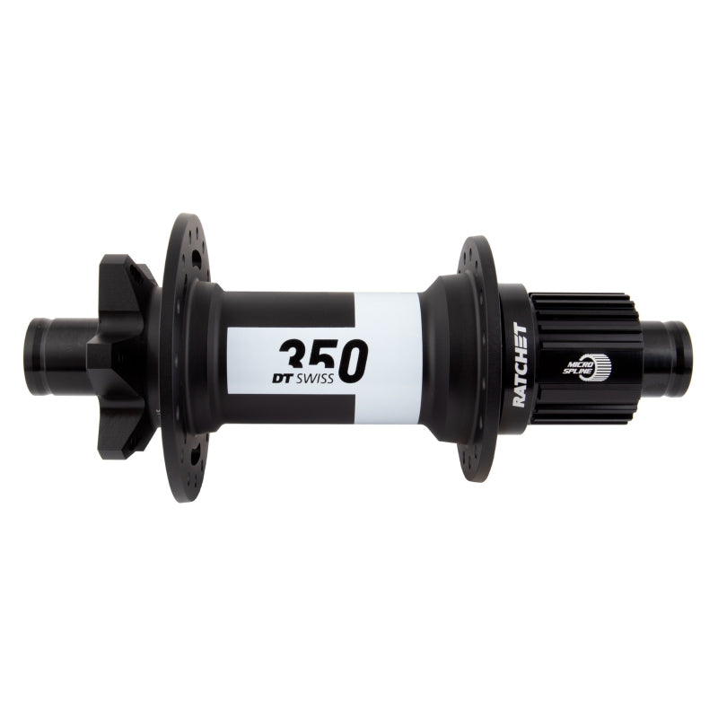 OPEN BOX - DT Swiss 350 Rear Hub - 12 x 157mm 6-Bolt Micro Spline Blac ...