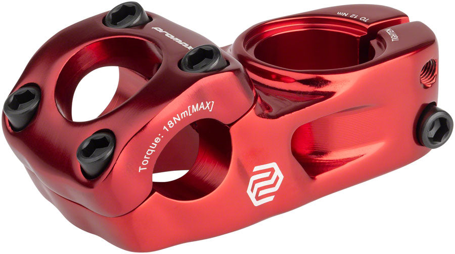 Promax Impact BMX Stem - 48mm Top Load Red – Stash Cycles
